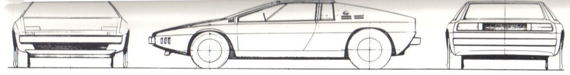 Giugaro and the Lotus M70 (Esprit) | IEDEI