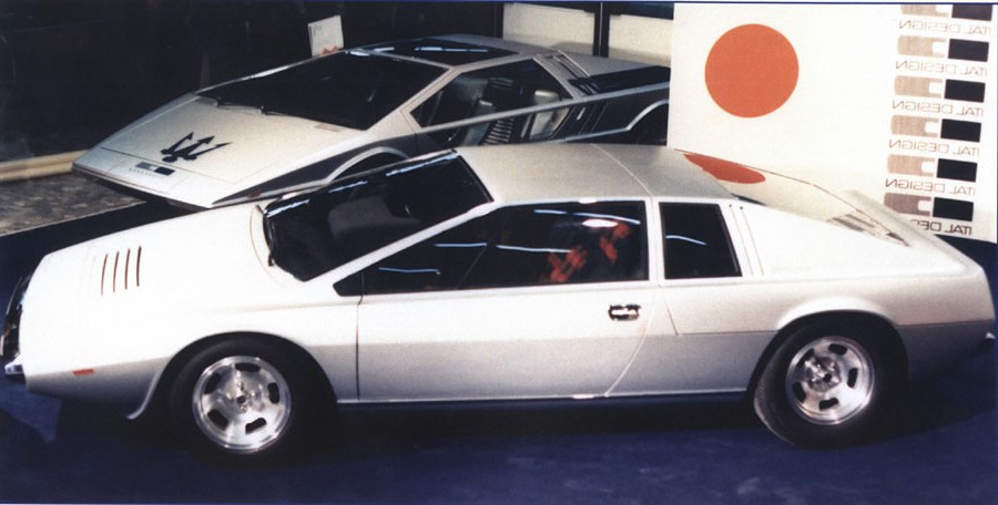 Giugaro and the Lotus M70 (Esprit) | IEDEI
